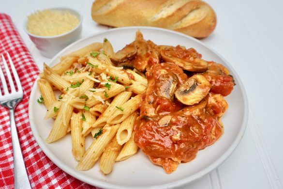 Mexican Chicken Crema Recipe (Pollo a La Crema Dish) - AnotherTablespoon