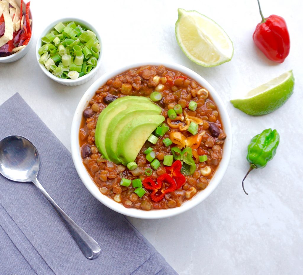 Lentil Chili – AnotherTablespoon