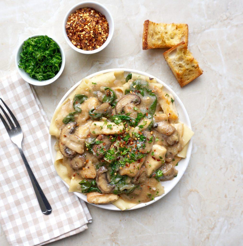 Chicken Marsala Pappardelle – AnotherTablespoon