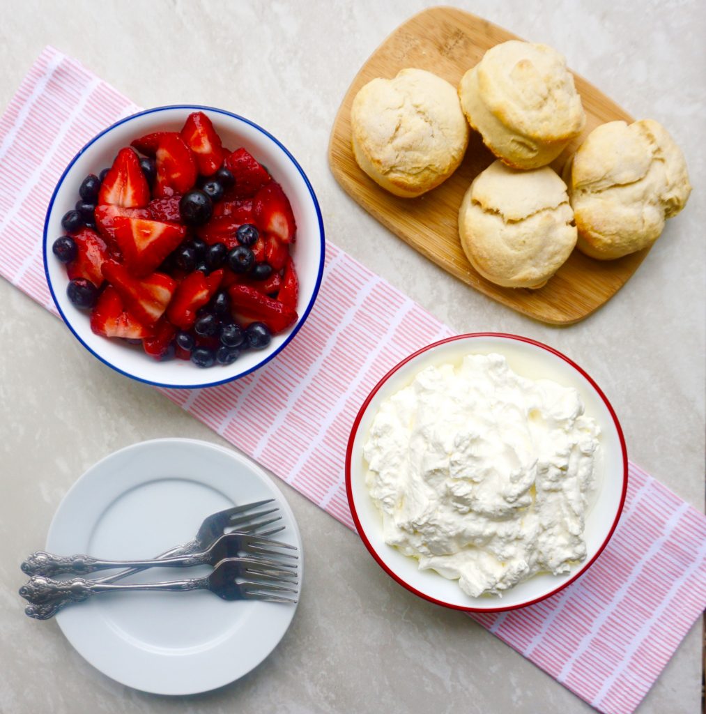 Berry Shortcake is an easy dessert with seasonal berries.