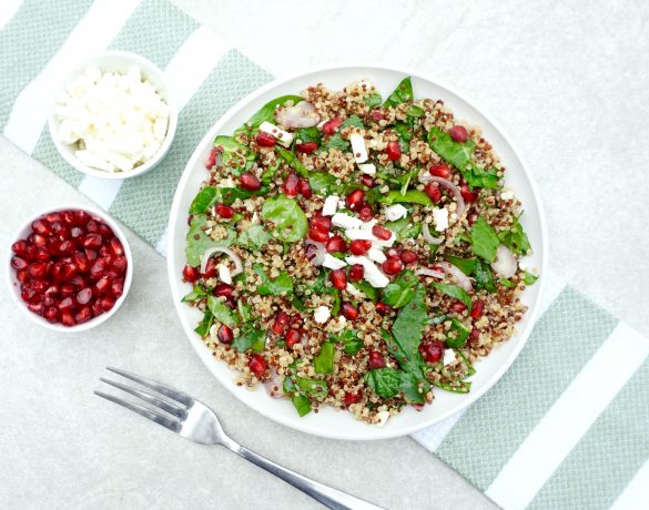 Pomegranate Quinoa Salad – AnotherTablespoon