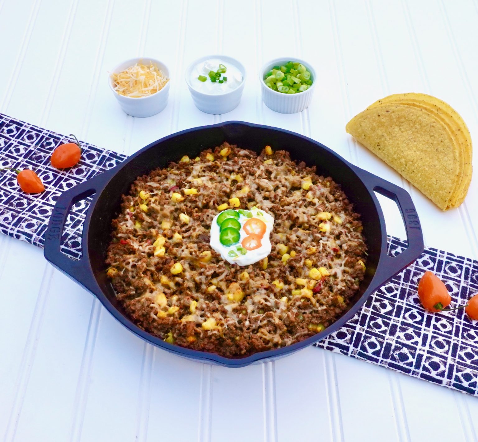 One Pan Taco Skillet – AnotherTablespoon