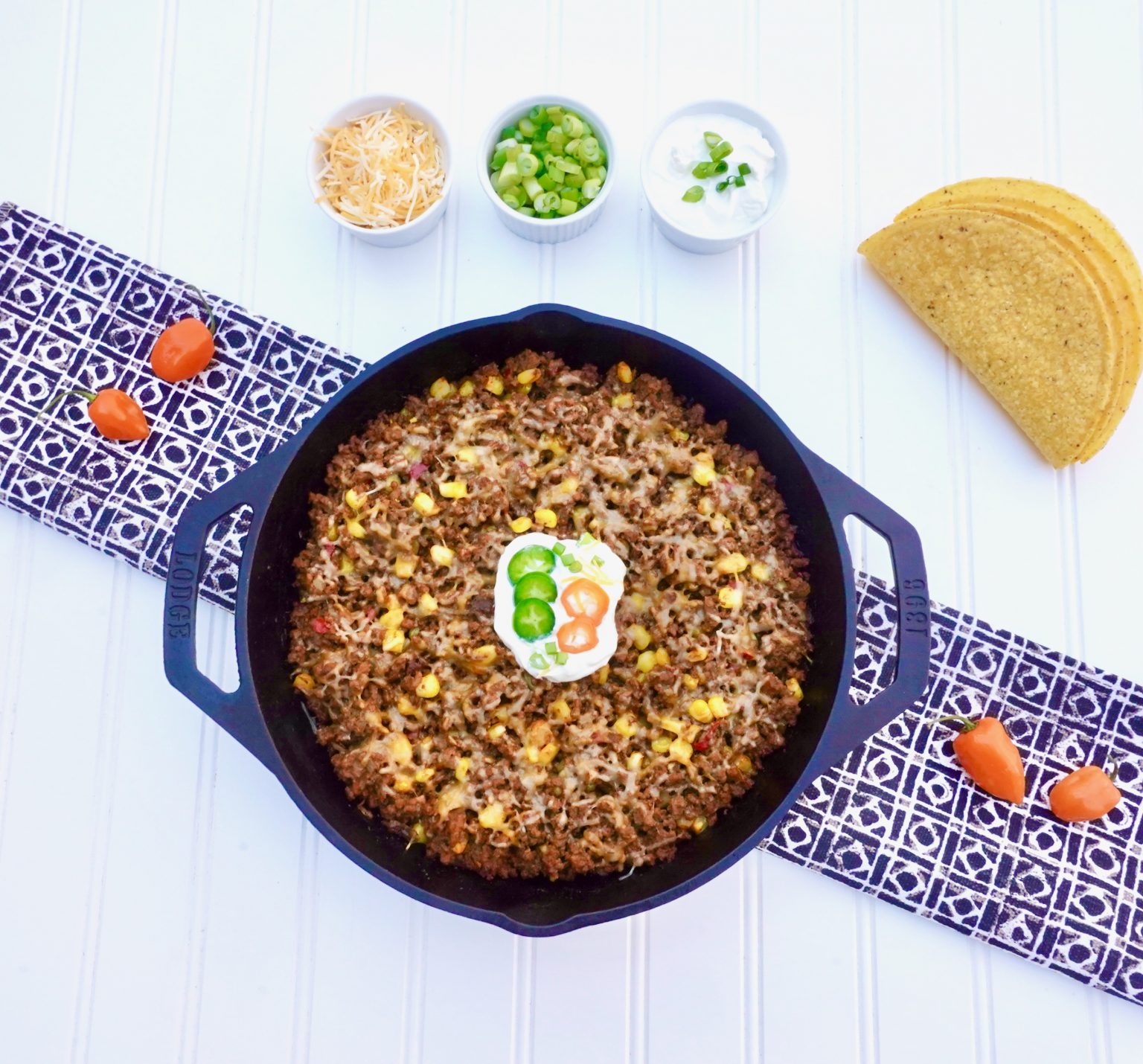 One Pan Taco Skillet – AnotherTablespoon