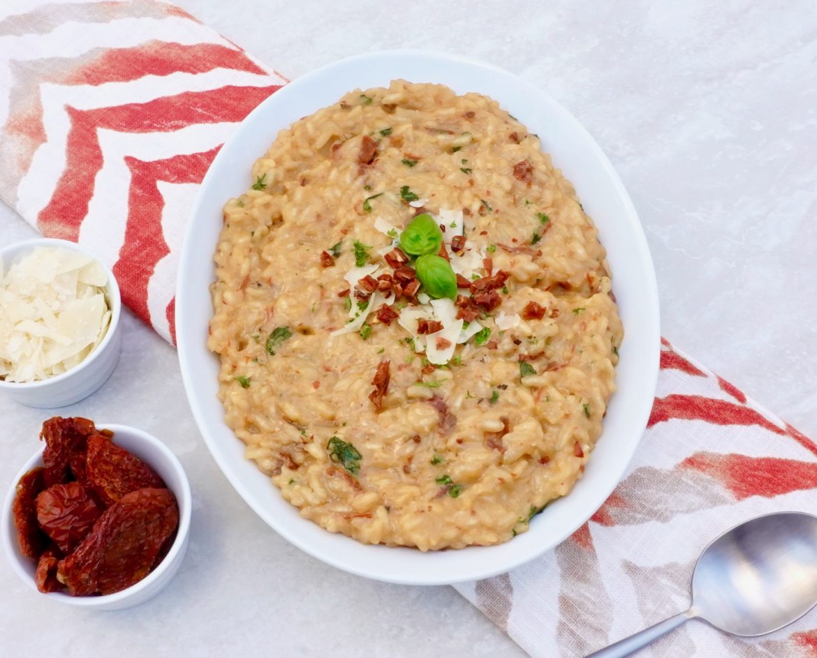Sun Dried Tomato Risotto – AnotherTablespoon