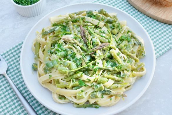 Easy Creamy Tuscan Shrimp Fusilli Pasta Dinner Recipe