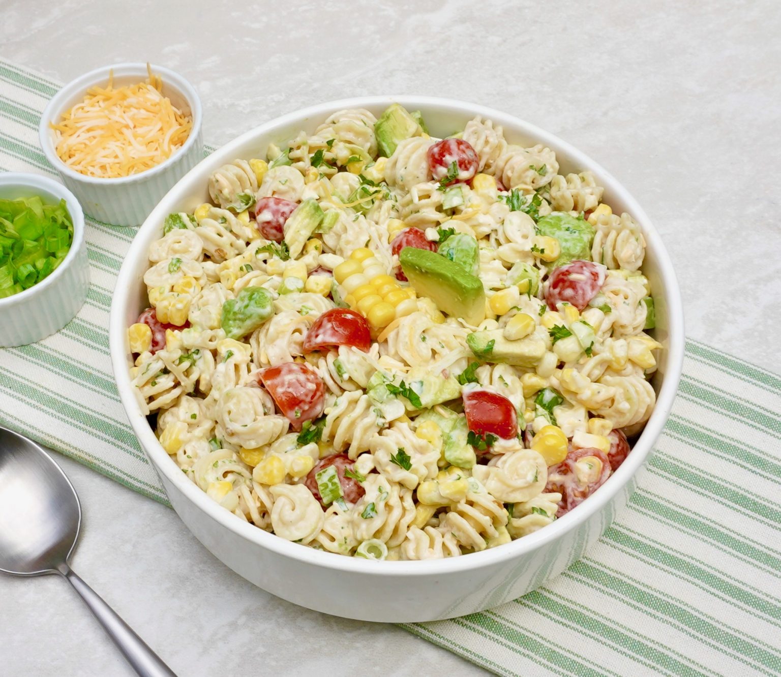 Vegetable Ranch Pasta Salad – AnotherTablespoon