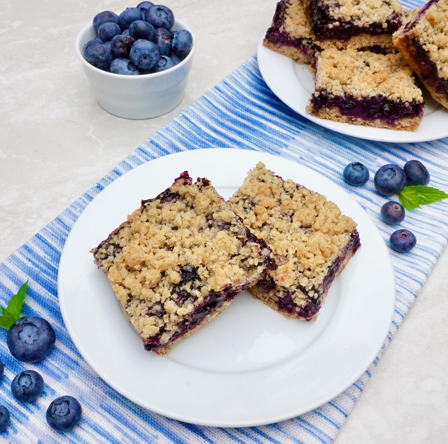 Blueberry Crumble Bars – AnotherTablespoon