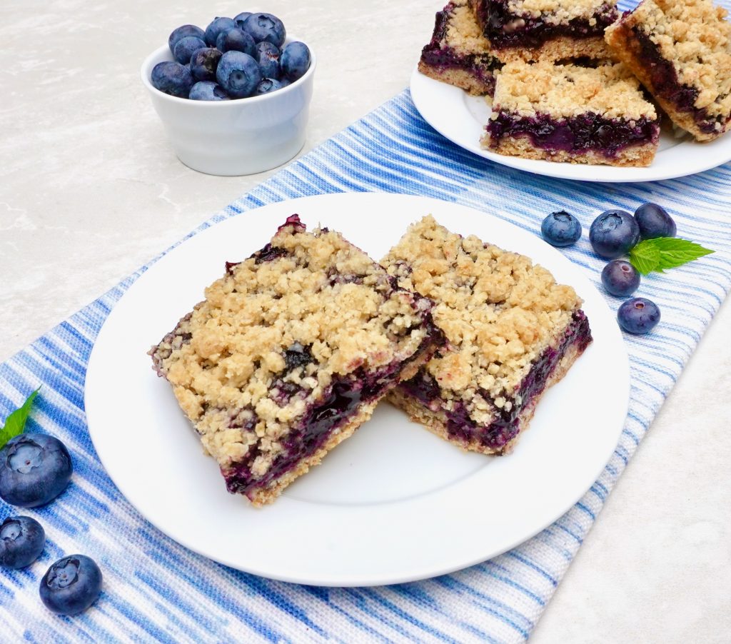 Blueberry Crumble Bars – AnotherTablespoon