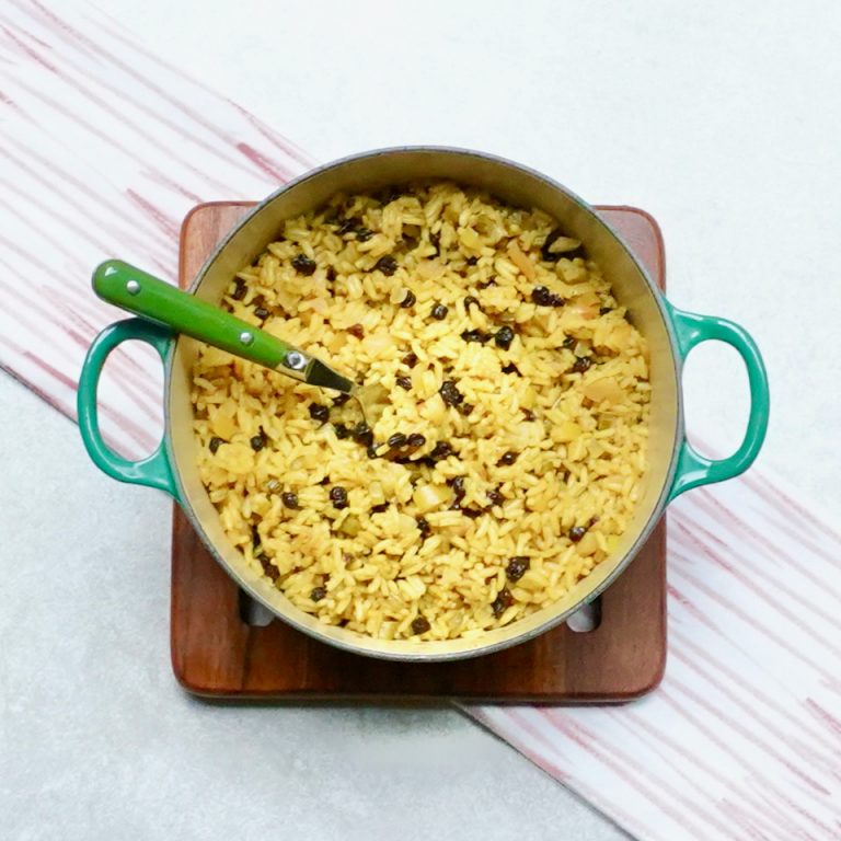 Curried Apple Rice – AnotherTablespoon