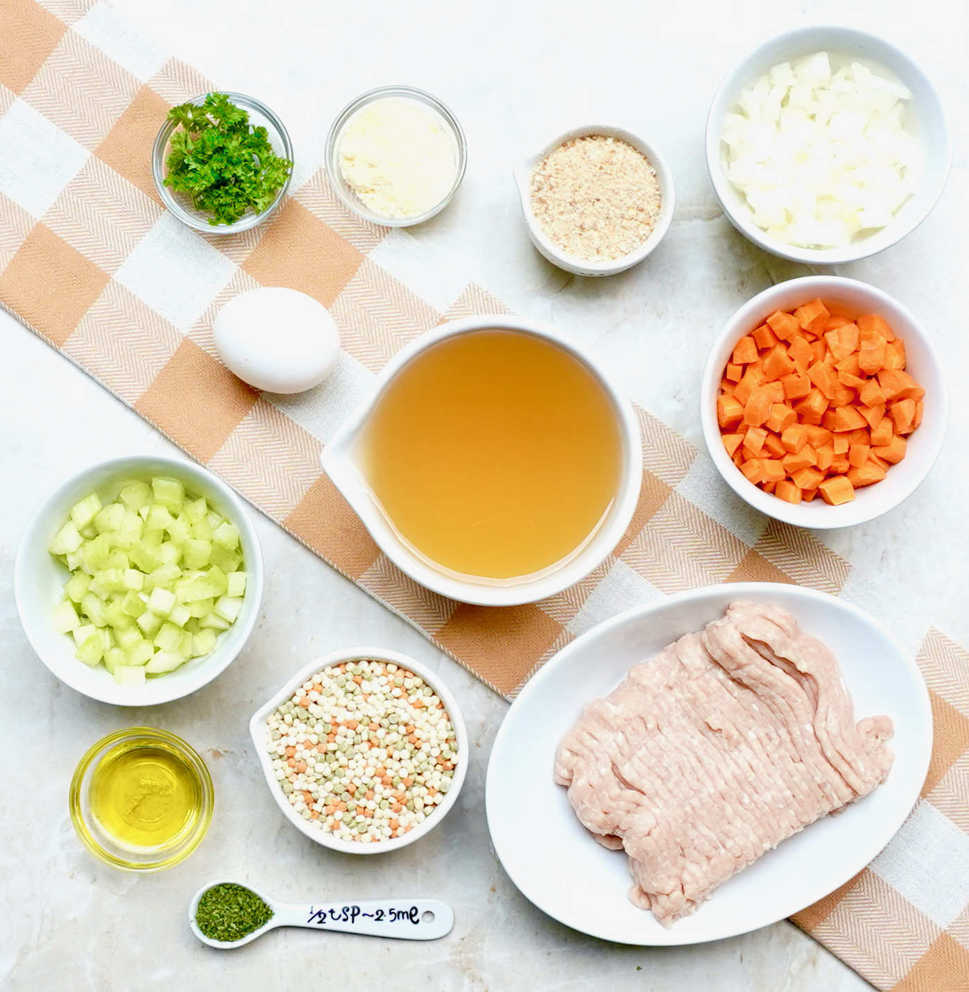 Easy Homemade Chickarini Soup with Chicken Meatballs