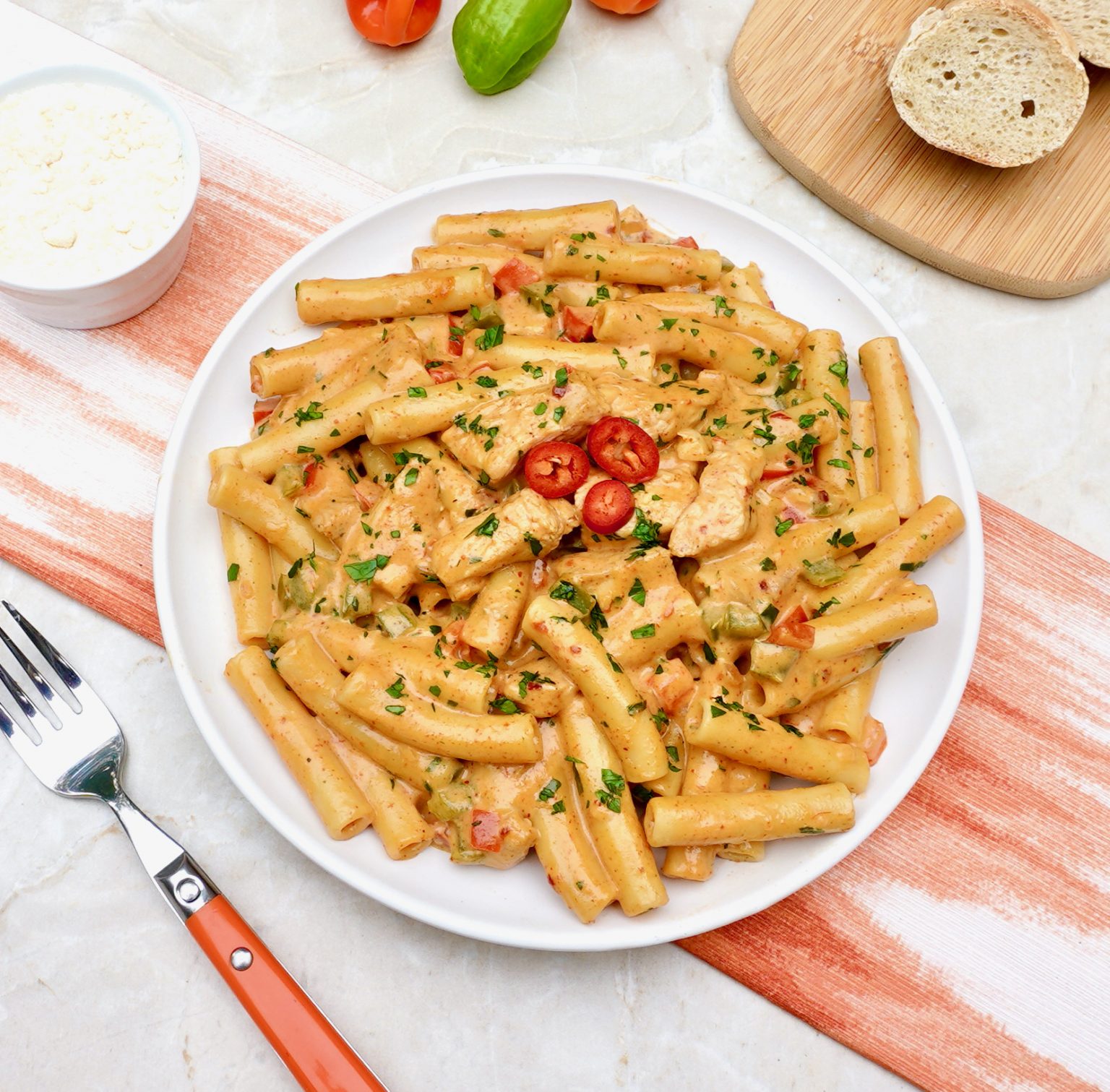 Chipotle Chicken Pasta – AnotherTablespoon