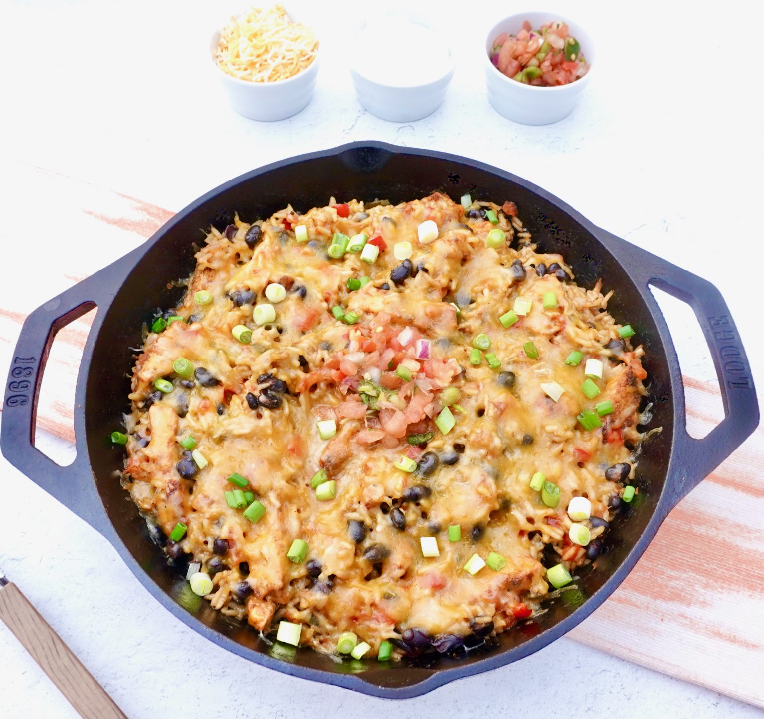 Salsa Chicken Rice Skillet – AnotherTablespoon