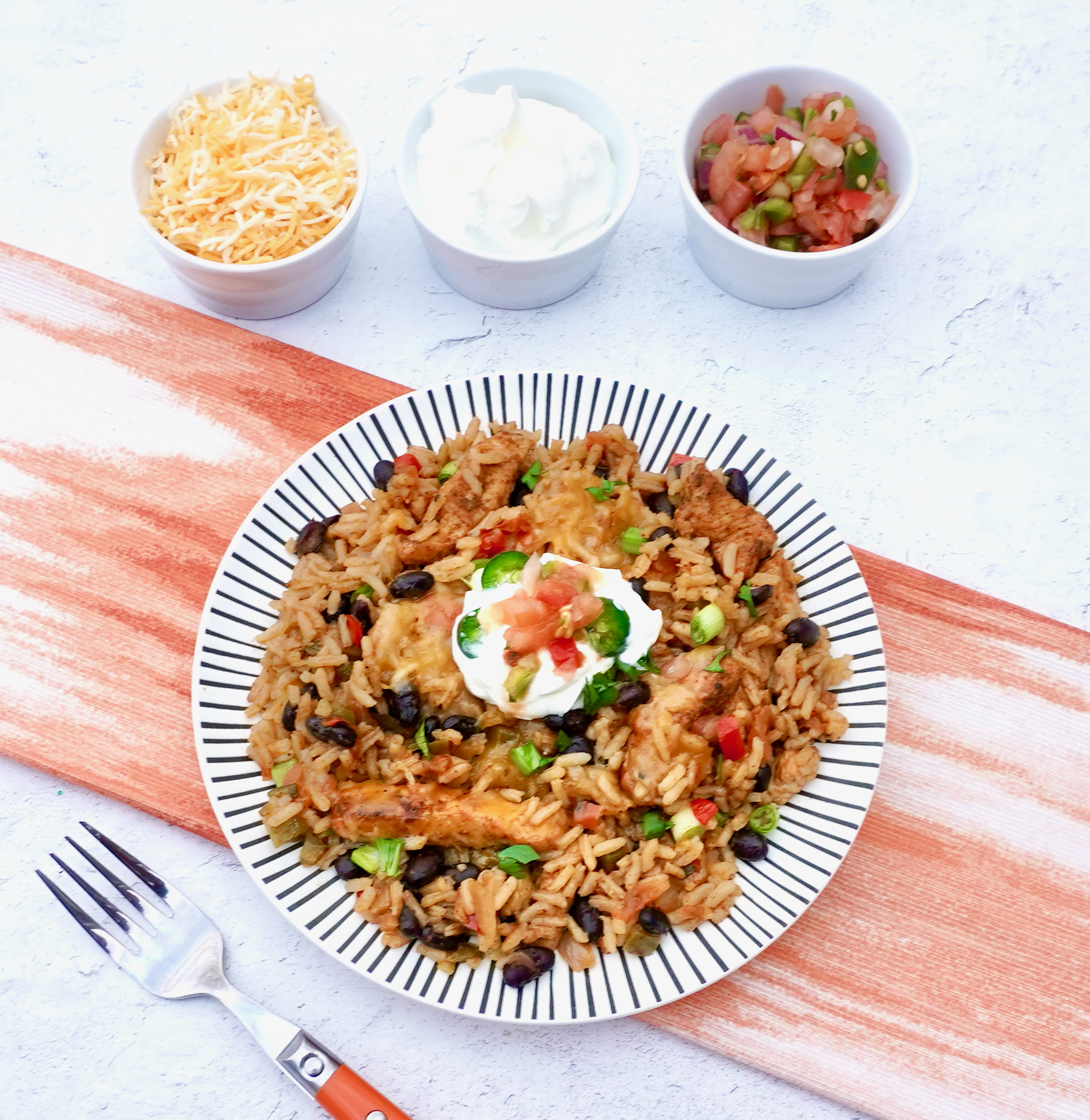 Salsa Chicken Rice Skillet – AnotherTablespoon