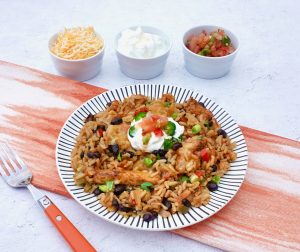 Salsa Chicken Rice Skillet – AnotherTablespoon