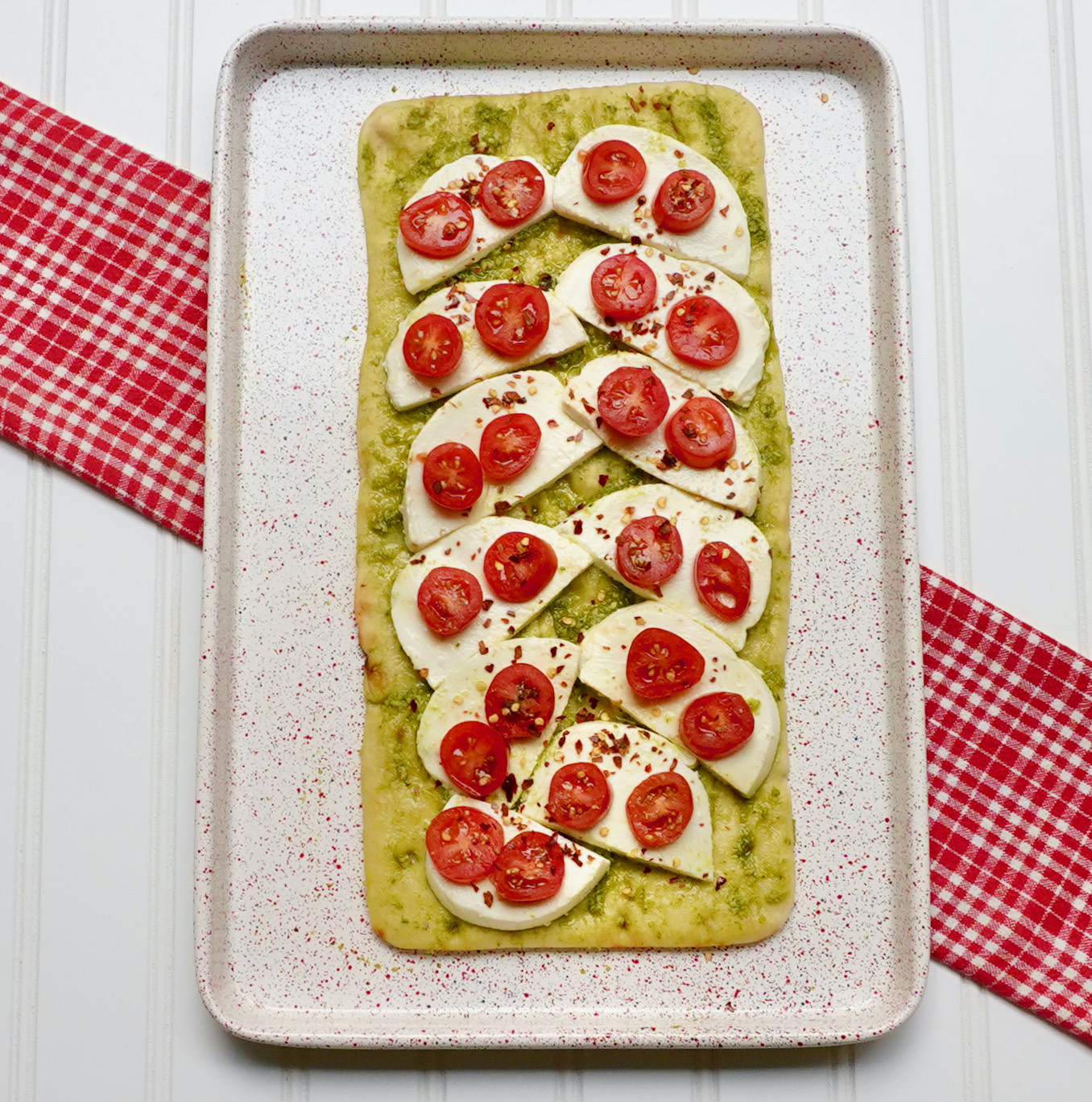 Caprese Flatbread – AnotherTablespoon