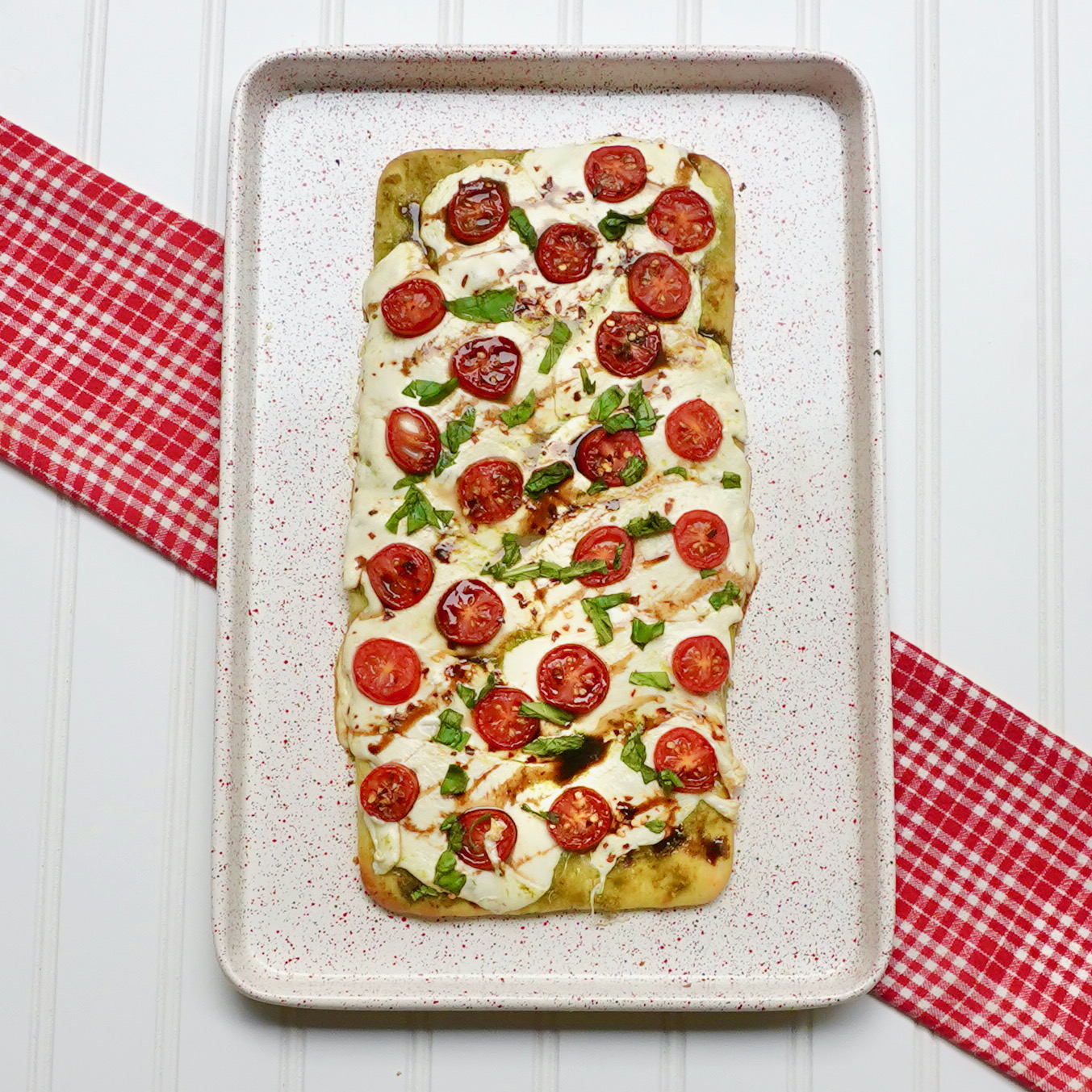 Caprese Flatbread – AnotherTablespoon