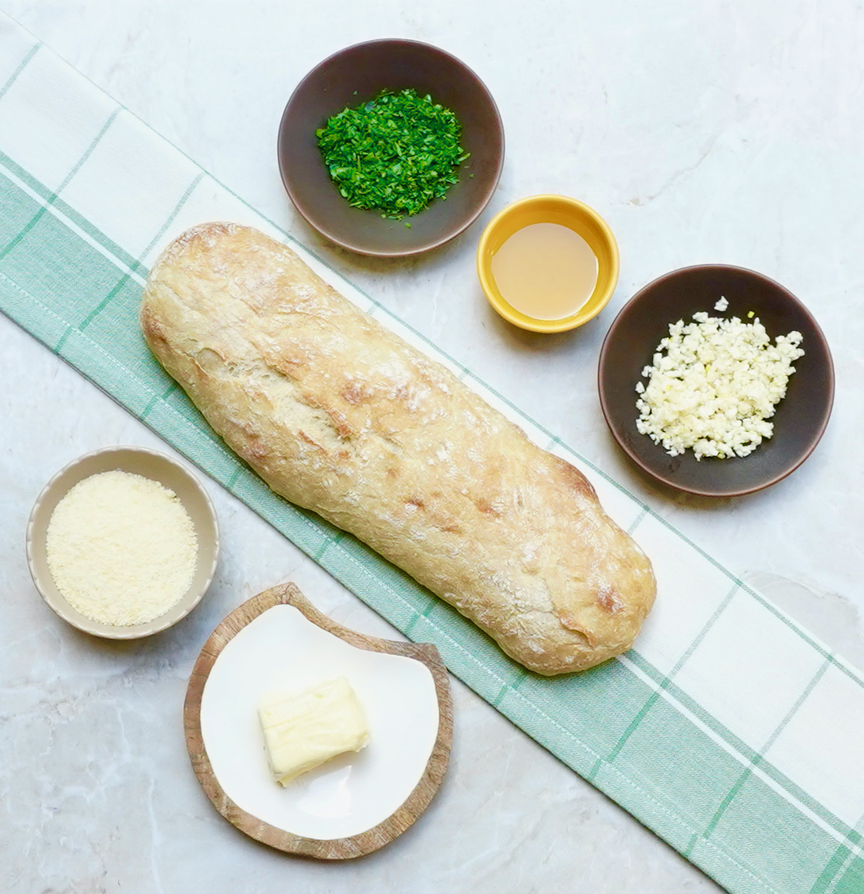 Ciabatta Garlic Bread – AnotherTablespoon