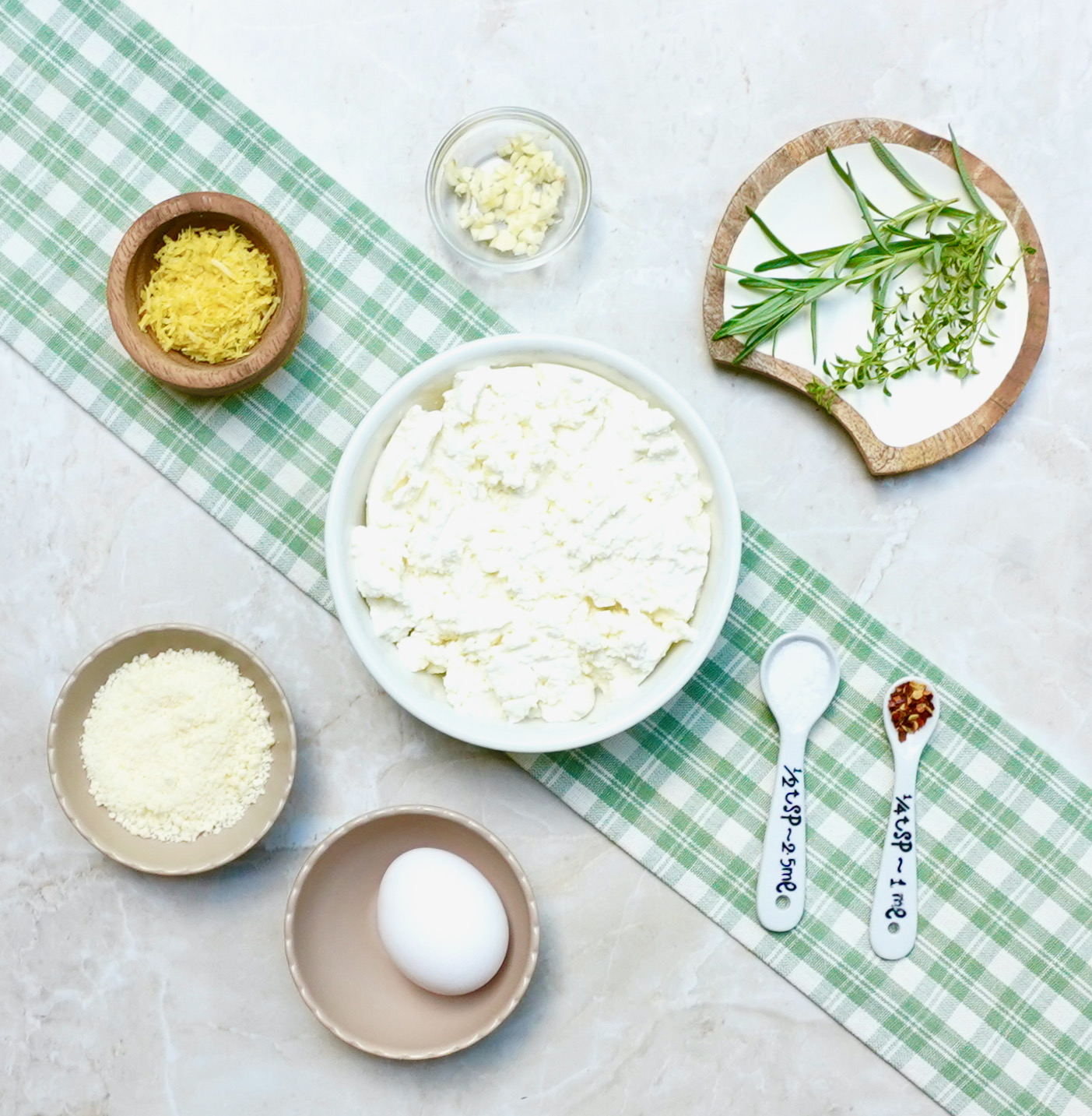 Savory Baked Lemon Ricotta Cheese – AnotherTablespoon