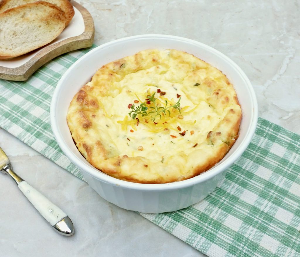 Savory Baked Lemon Ricotta Cheese – AnotherTablespoon