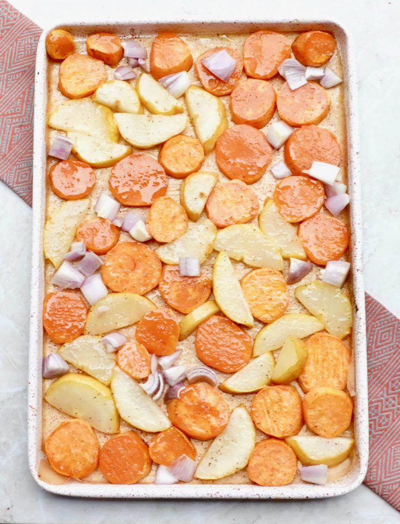 Roasted Sweet Potato Pear Medley – AnotherTablespoon