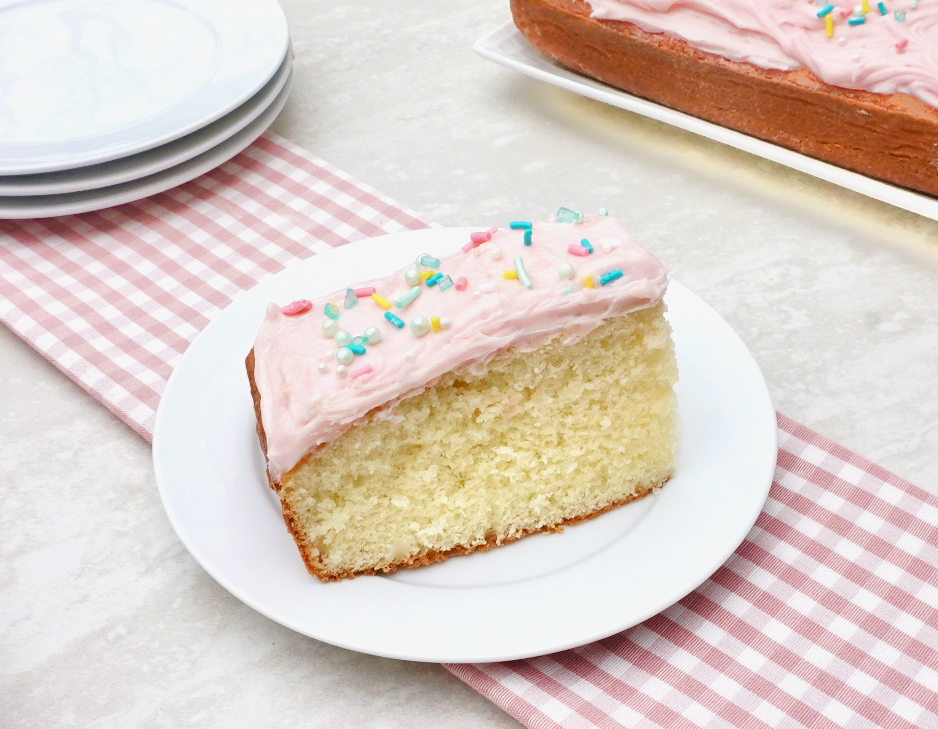Vanilla Bisquick Cake – AnotherTablespoon