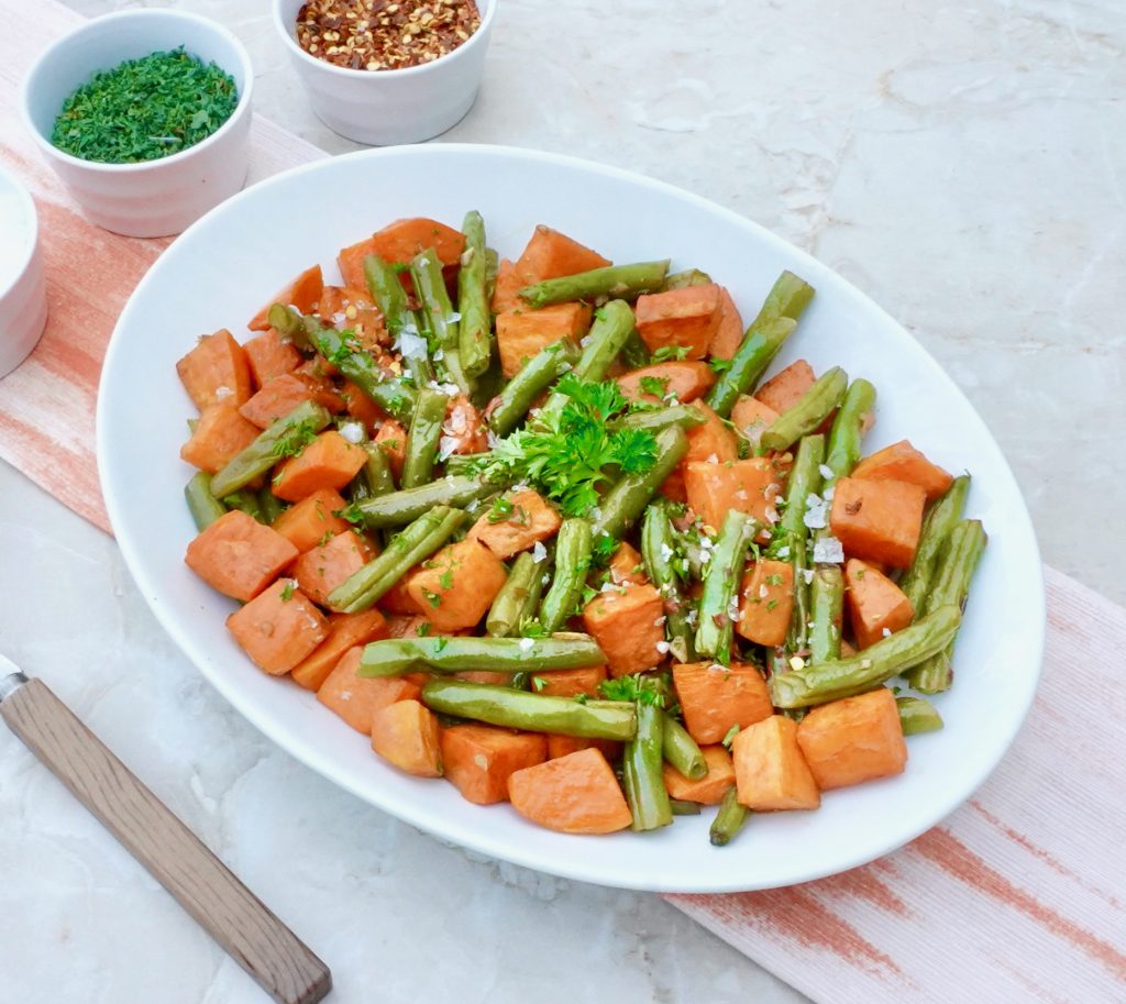 Green Beans & Sweet Potatoes – AnotherTablespoon